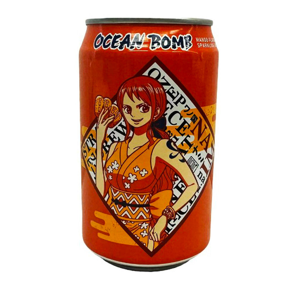 Ocean Bomb One Piece Sparkling Water Nami Mango Flavor (330ml) (Taiwan ...