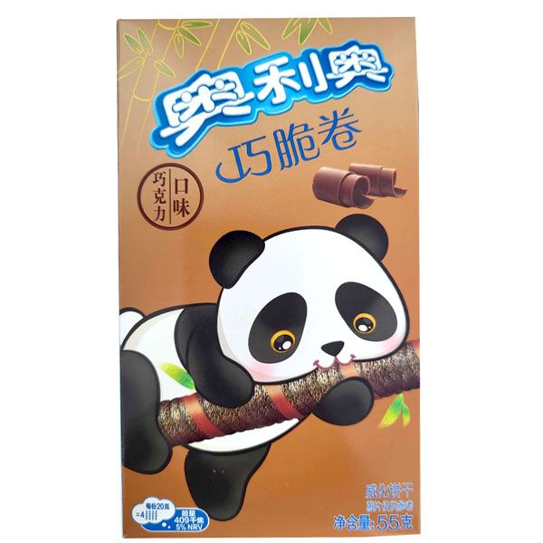 Oreo Panda Wafer Roll Chocolate (55g) (China) 6-Pack – EXOTIC SODAS AND ...